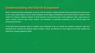 Building Zero-Waste Starch Systems with Enzymes | PPTX