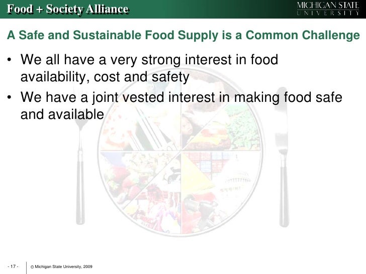 Food Sustainability Call to Action
