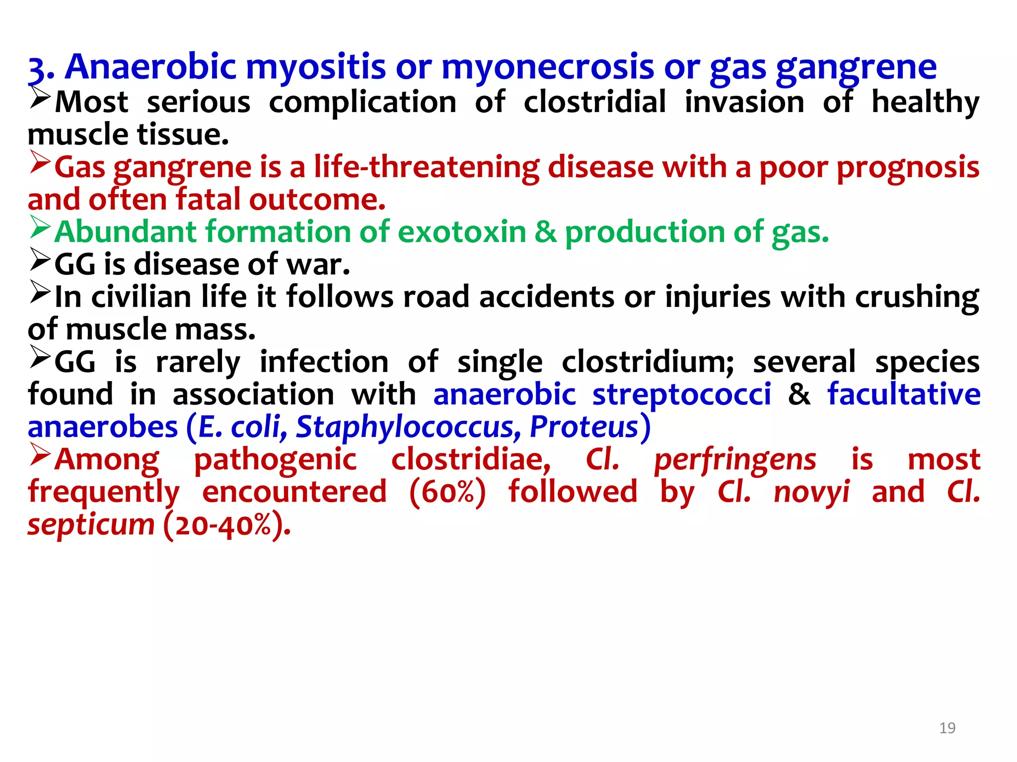 Clostridial toxins: Clostridium perfringens and Clostridium difficile | PPT