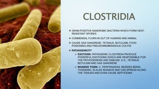 CLOSTRIDIUM and its laboratory diagnosis.pptx