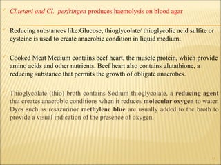 Clostridium notes for veterinary microbiology notes | PPT
