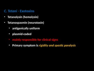 Clostridium ppt for undergraduate class | PPTX