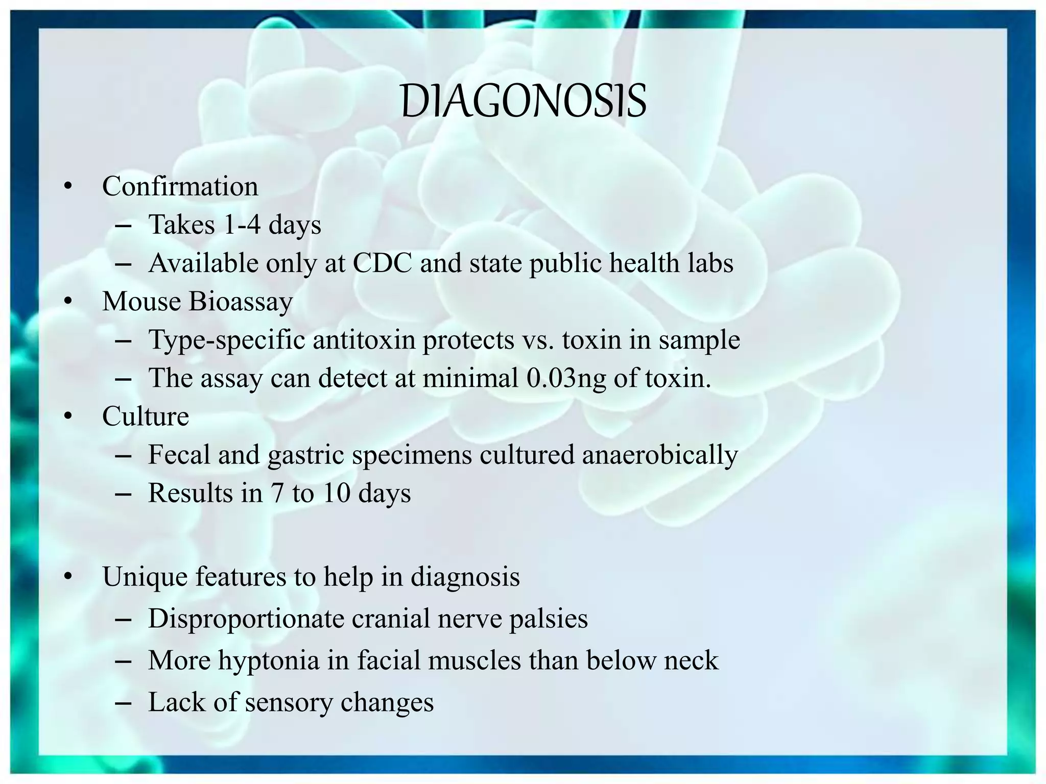 Clostridium botulinium(Microbiology) | PPTX