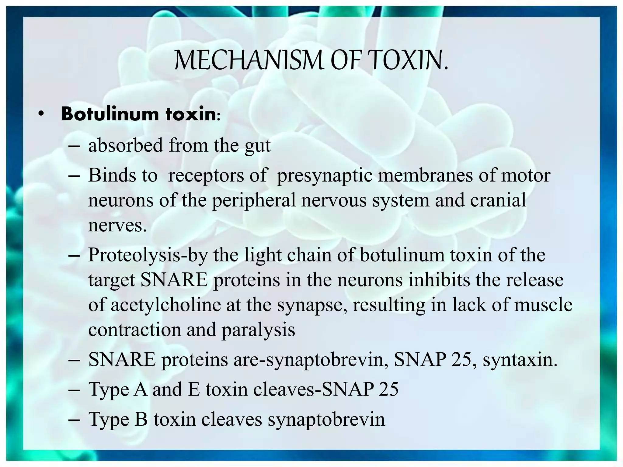 Clostridium botulinium(Microbiology) | PPTX