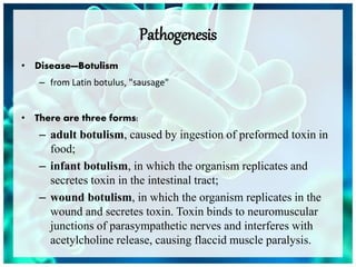 Clostridium botulinium(Microbiology) | PPTX