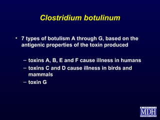 Clostridiumbotulinum | PPT