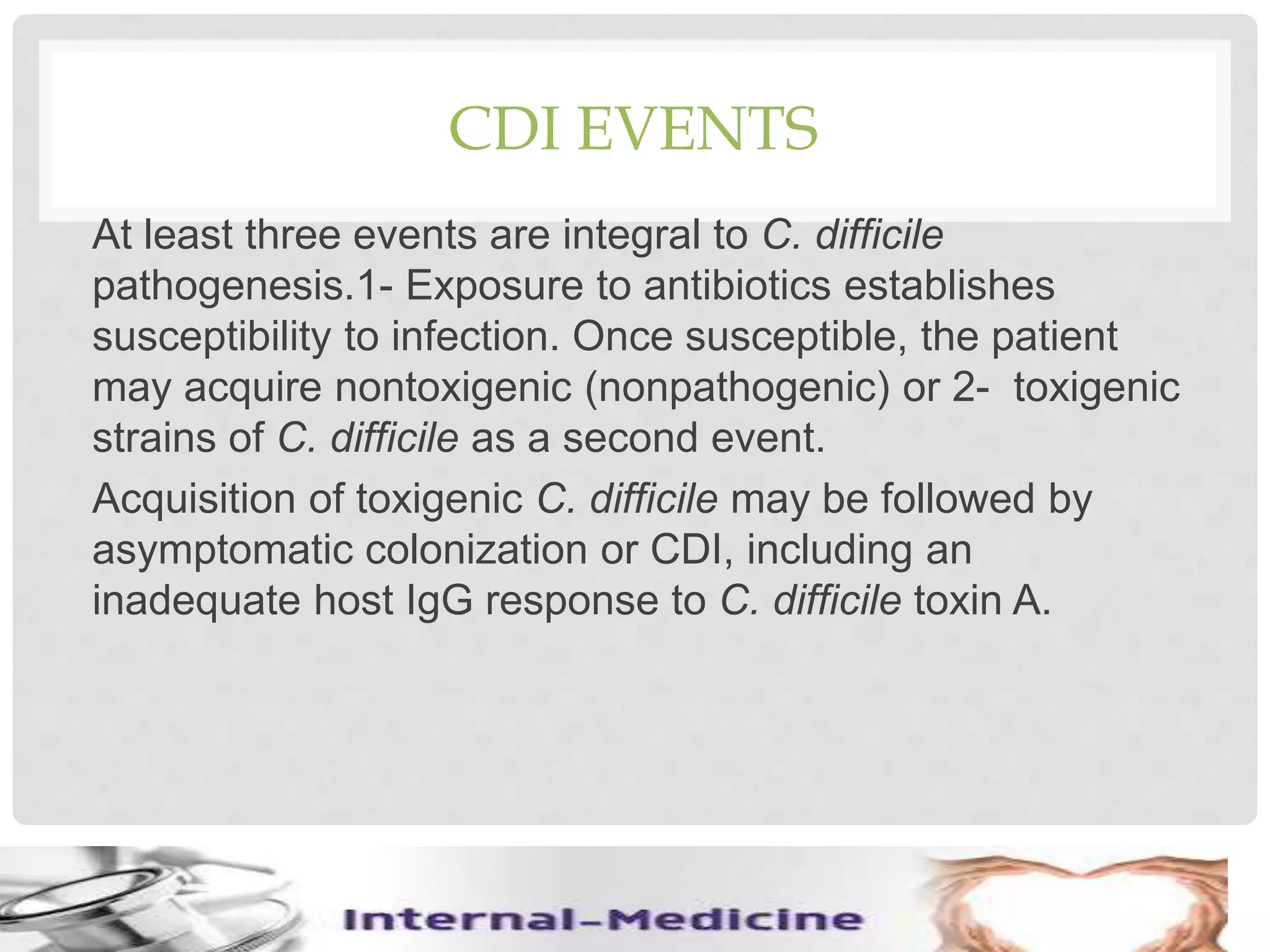Clostridium difficile | PPTX