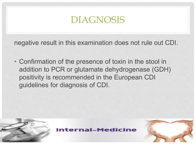 Clostridium difficile | PPTX | Infectious Diseases | Diseases and ...