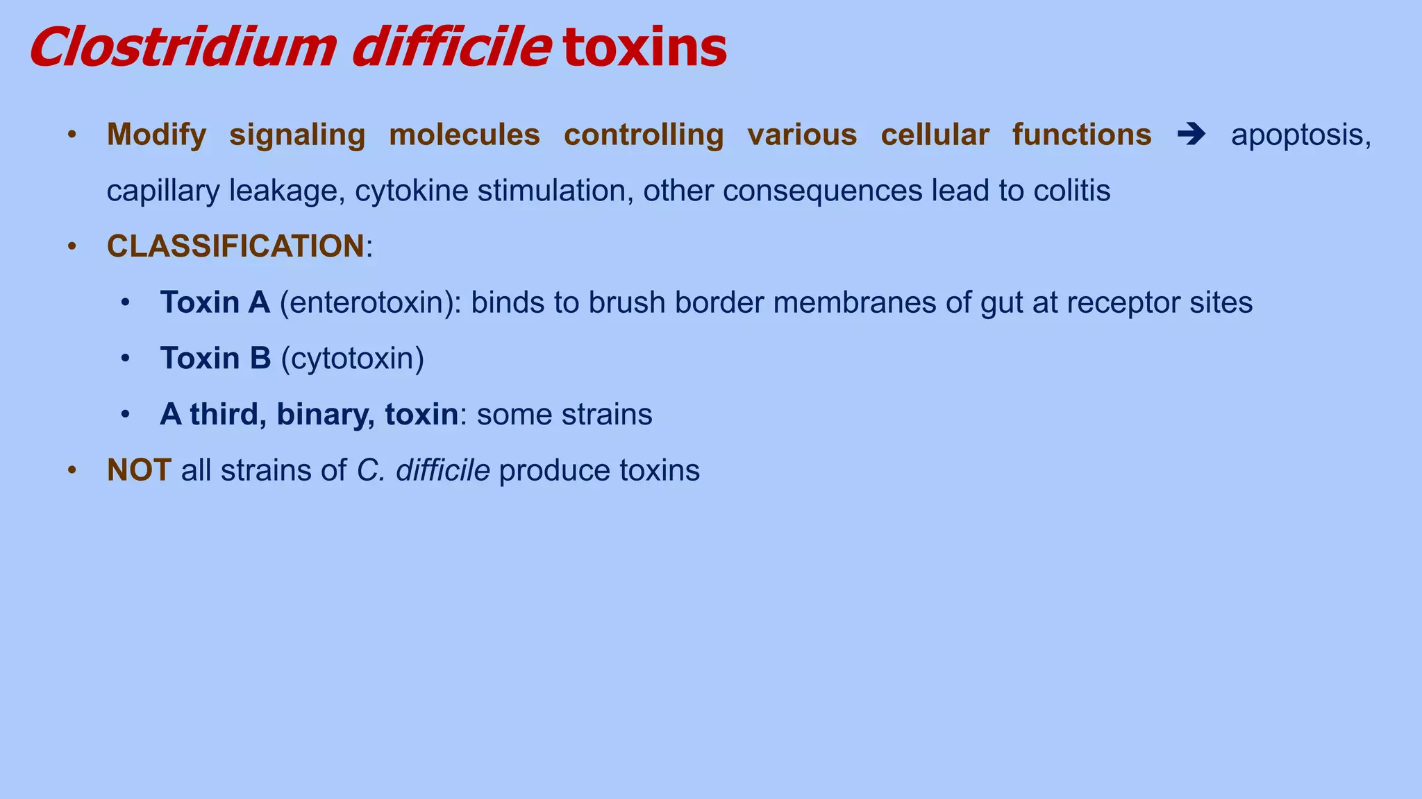 Clostridium difficile | PDF