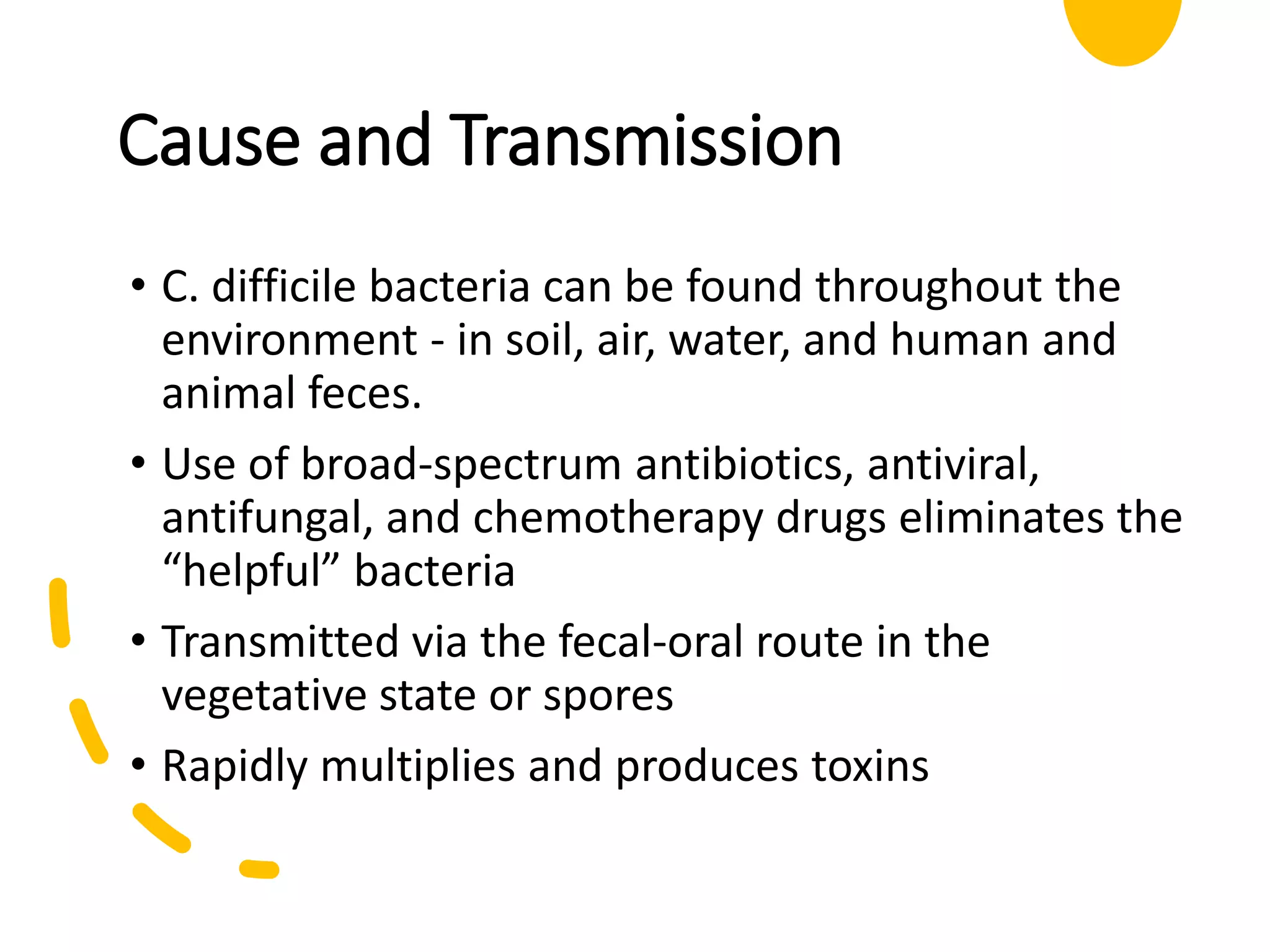 Clostridium difficile pptx - Rasol Sindy | PPTX