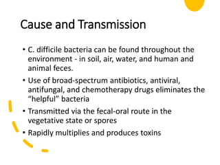 Clostridium difficile pptx - Rasol Sindy | PPTX