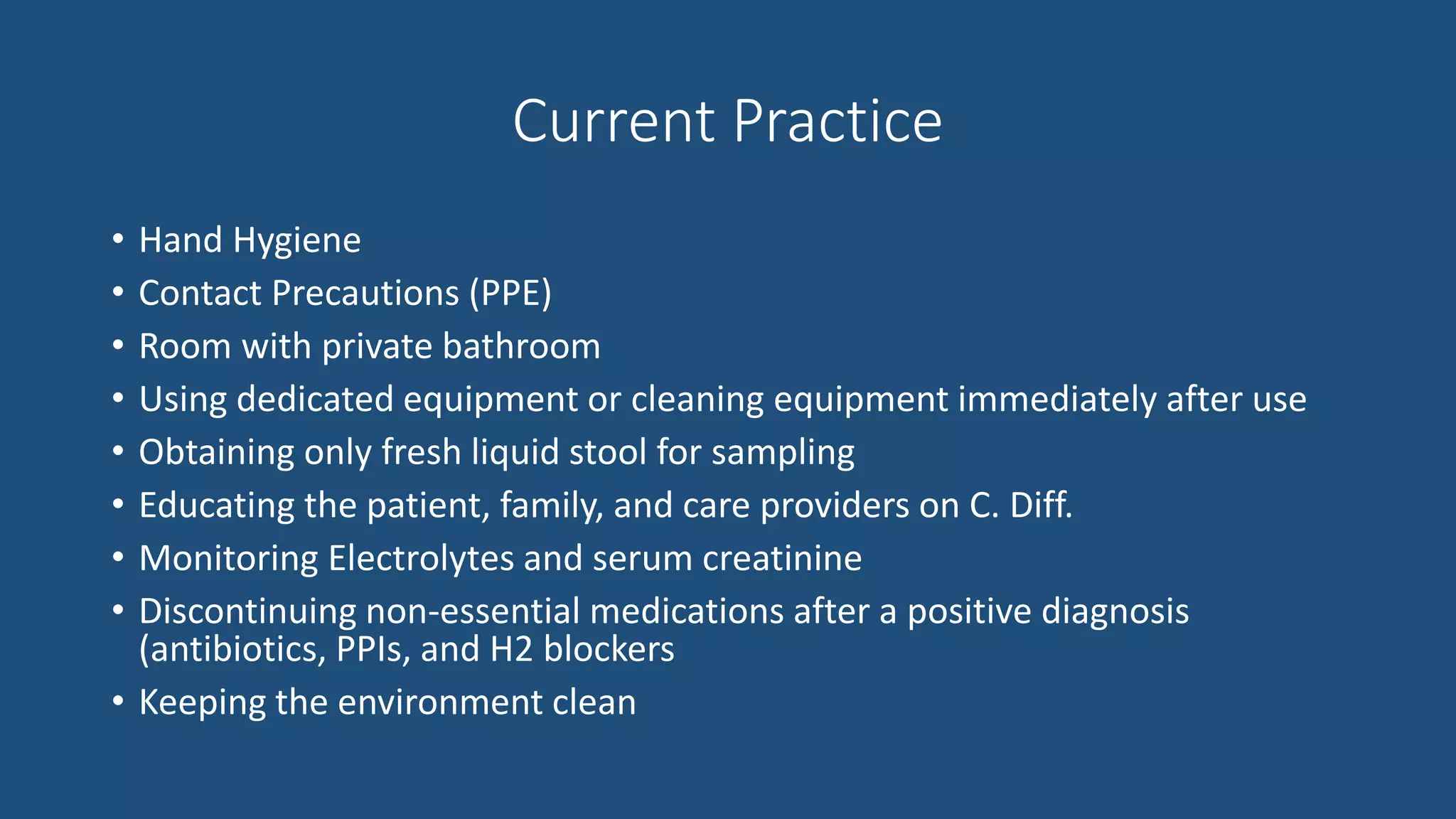 Clostridium difficile powerpoint presentation | PPTX