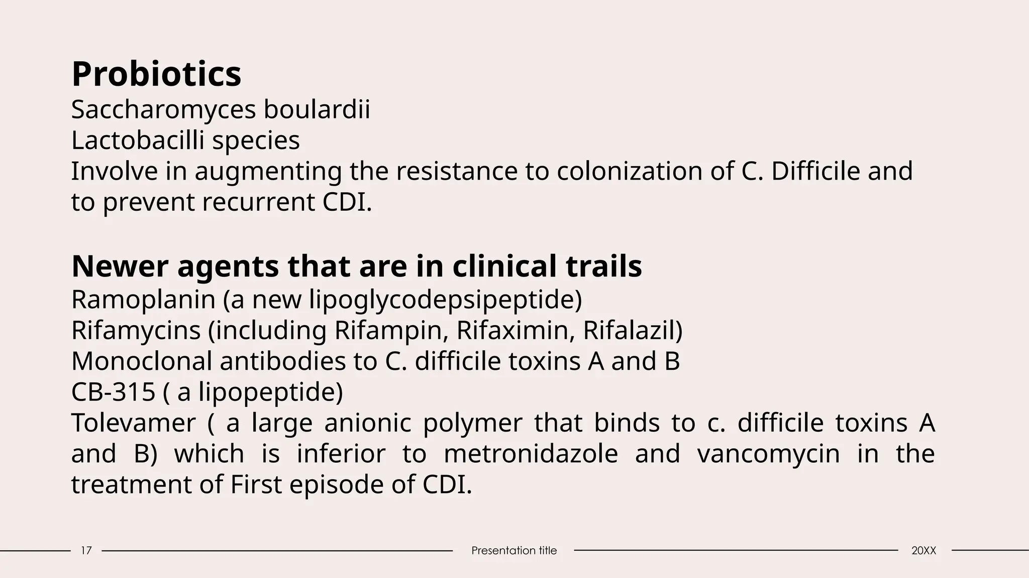 Clostridium difficile Infection Overview.pptx