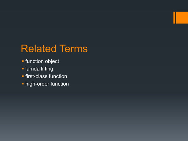 Closure | PPTX | Programming Languages | Computing