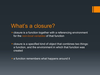Closure | PPT