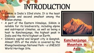 Sikkim - Travelogue | PPTX