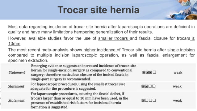 Guidelines on closure of laparotomy and prevention of incisional hernia ...