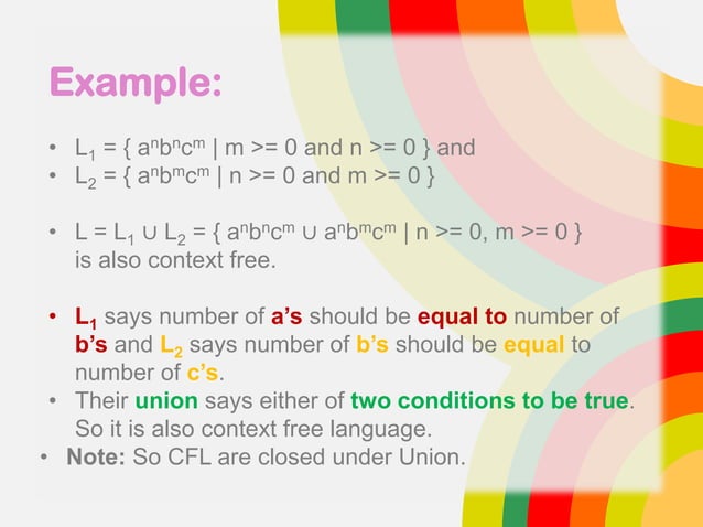 Closure properties of context free grammar | PDF | Programming ...