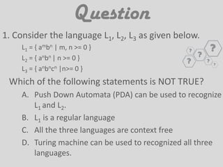 Closure properties of context free grammar | PDF | Programming Languages | Computing