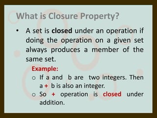 Closure properties of context free grammar | PPT