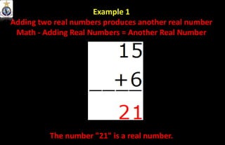 Closure properties of numbers | PPTX