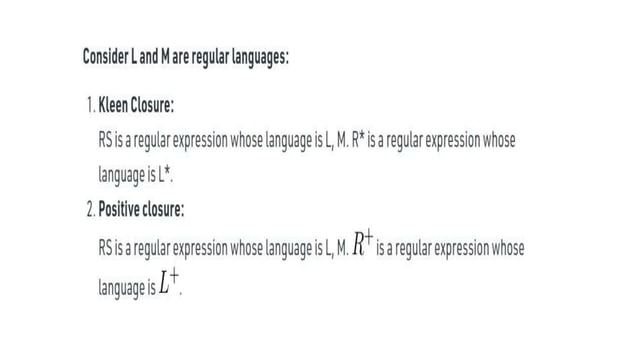 closure properties of regular language.pptx | Programming Languages | Computing