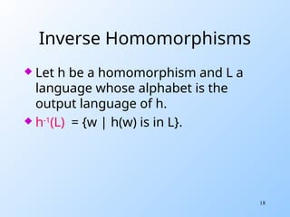 Closure Properties of Regular Languages.ppt