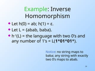 Closure Properties of Regular Languages.ppt