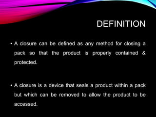 Closures | PPT