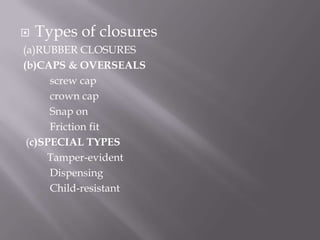 Closures ppt | PPTX