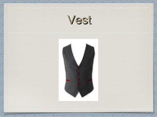 English Vocabulary Presentation: Clothes | PPT