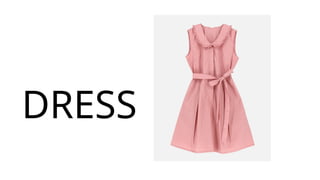 CLOTHES vocabulary for kids english class | PPT