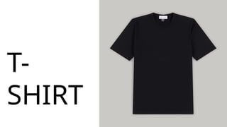 CLOTHES vocabulary for kids english class | PPT