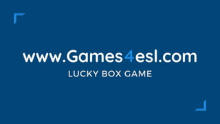 Clothes-Lucky-Box-PPT-Game for kids and... | PPTX
