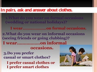 Clothes 8th grade | ODP