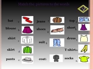 Clothes 8th grade | ODP