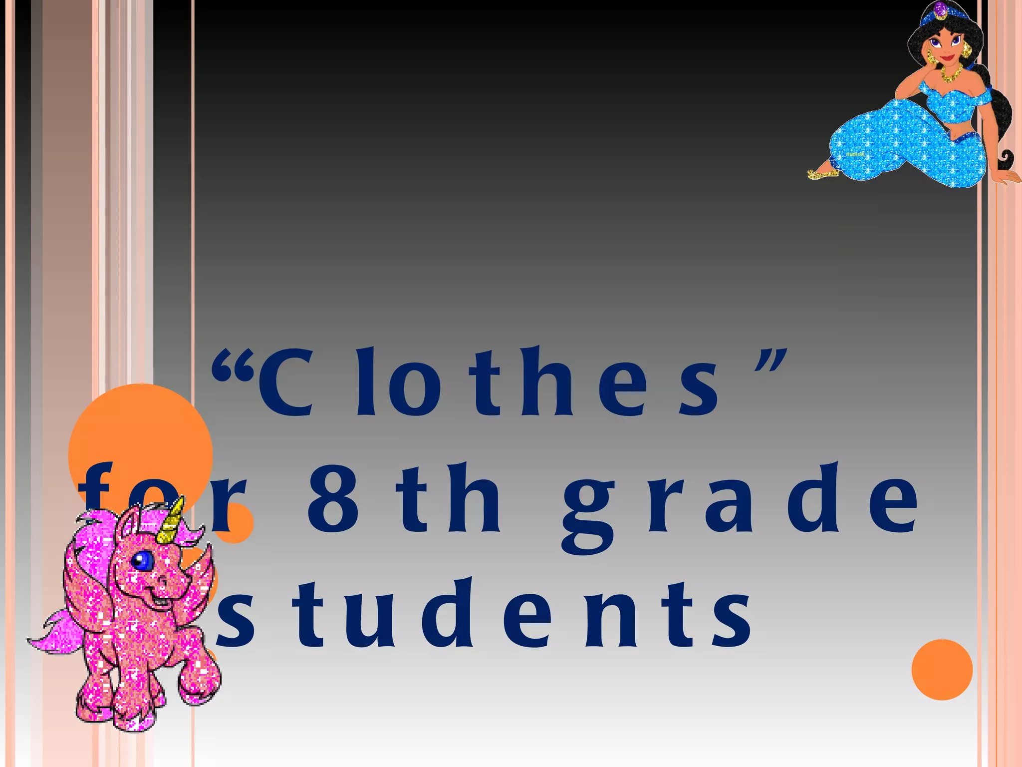 Clothes 8th grade | ODP