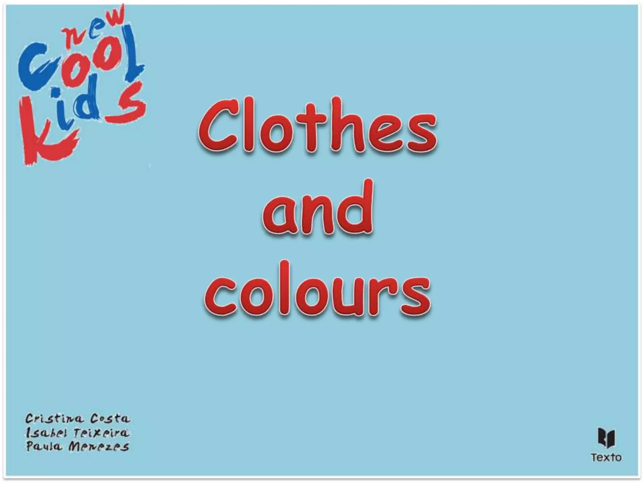 Clothes and colours | PPT