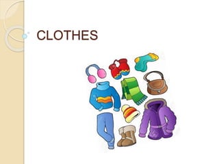 Clothes and weather | PPTX