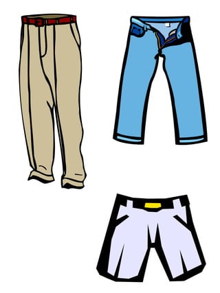 Tom's TEFL: Clothes Flashcards | PPT