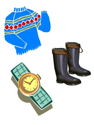 Tom's TEFL: Clothes Flashcards | PPT