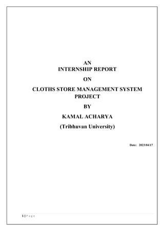 Clothes store management system project report.pdf