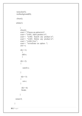 Clothes store management system project report.pdf