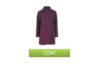 Clothes vocabulary | PPTX