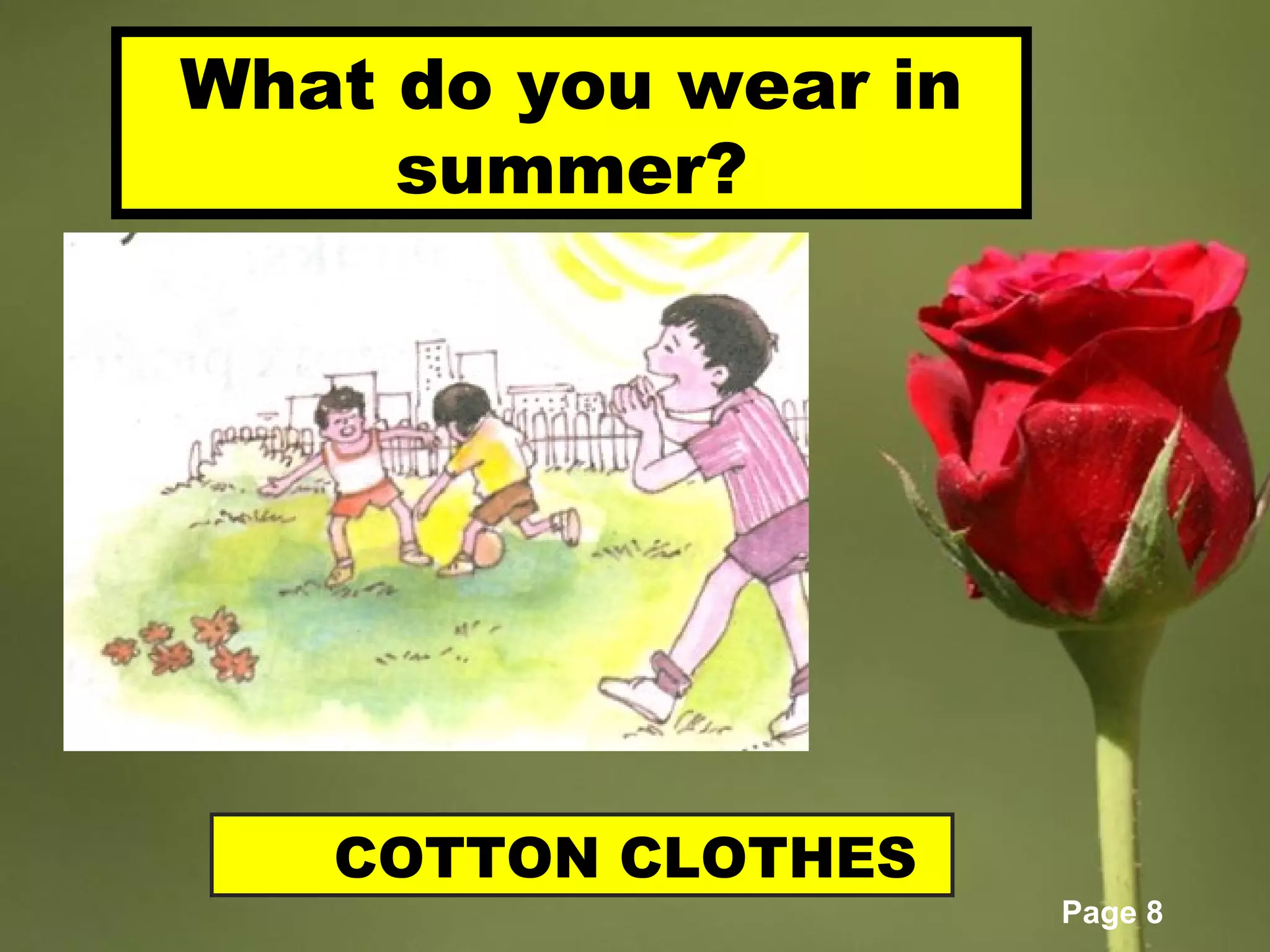 Clothes we wear | PPT