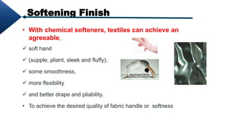 Chemical Finishes for Clothing Comfort | PPT