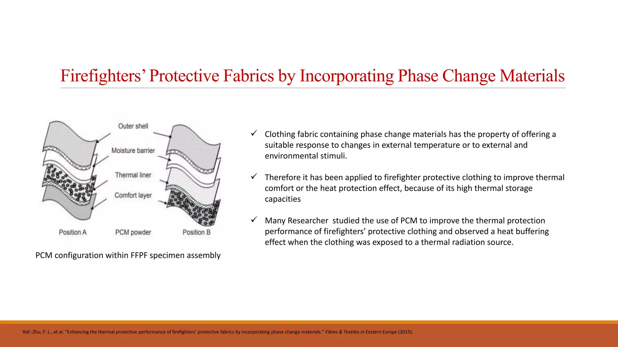 Study on Fire Protective Clothing | PPTX