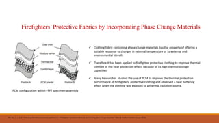 Study on Fire Protective Clothing | PPTX