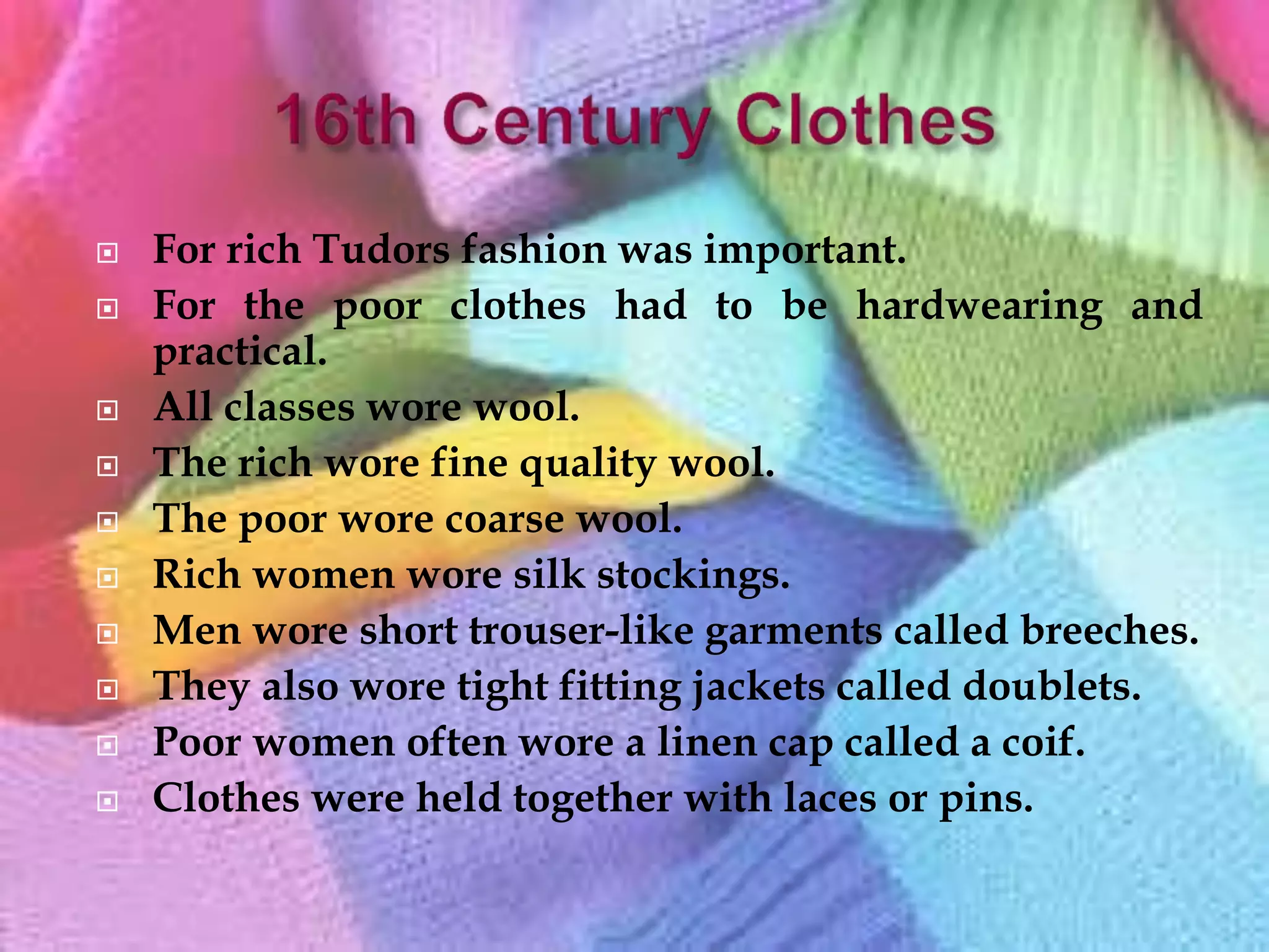 Clothing history........... | PPTX
