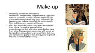 CLOTHING IN ANCIENT EGYPT: HISTORY OF FASHION | PPTX